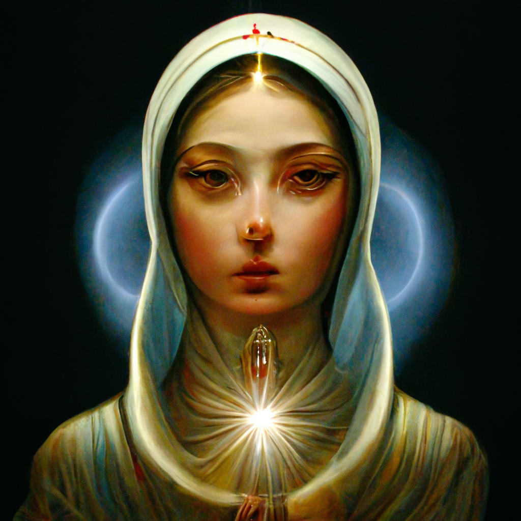 Barbelo, as envisioned by A.I. – Culmination of Wisdom